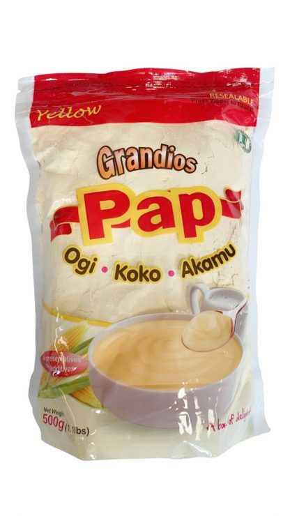 Grandiose Yellow Pap Powder 500g - African Market Dubai