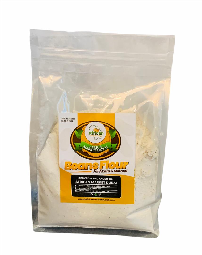 Organic Beans Flour for Moimoi/Akara/Gbegiri 1kg - African Market Dubai
