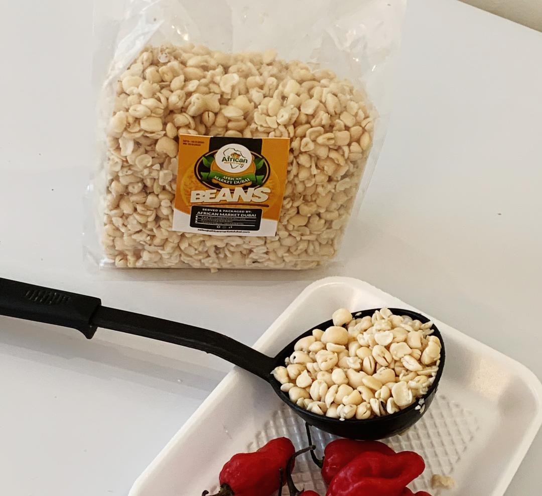 Fresh Peeled Beans 500g - African Market Dubai