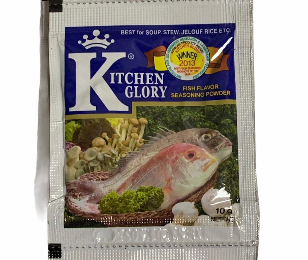 Kitchen Glory Fish Flavour Seasoning Powder - (10g) - African Market Dubai