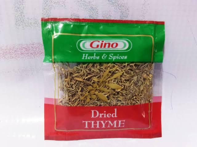 Gino Dried Thyme Herbs &Spices 100g - African Market Dubai