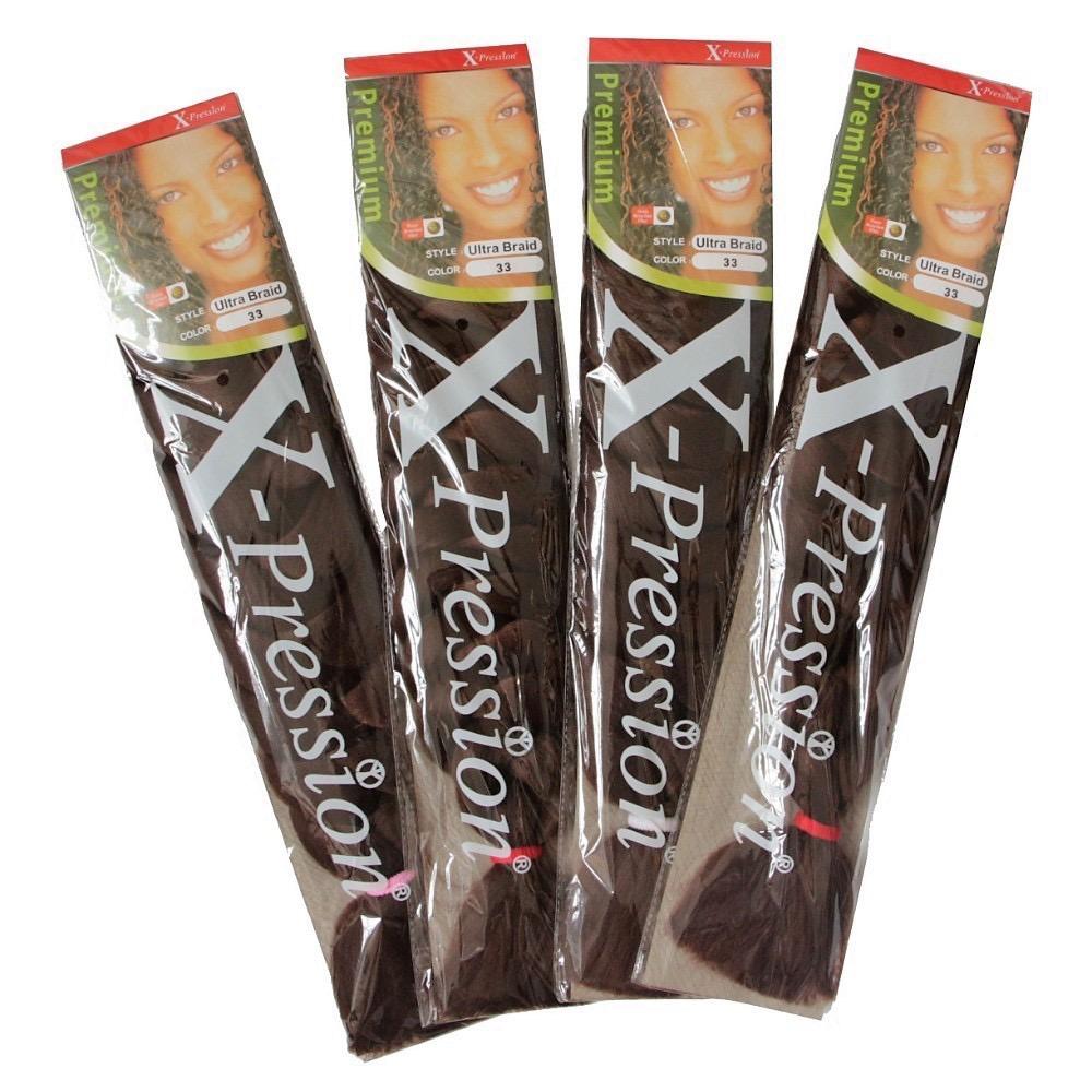 Original X-Pression Attachment For Braids Color 1B - African Market Dubai