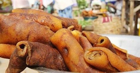 African Kpomo Cow Skin 1kg - African Market Dubai