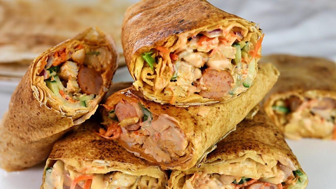 Nigerian Chicken Special Shawarma Jumbo - African Market Dubai