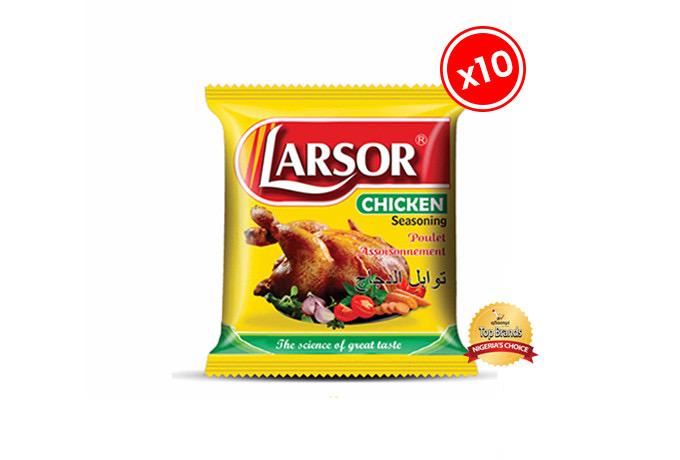 Lasor Chicken Seasoning x 10 Satchets - African Market Dubai