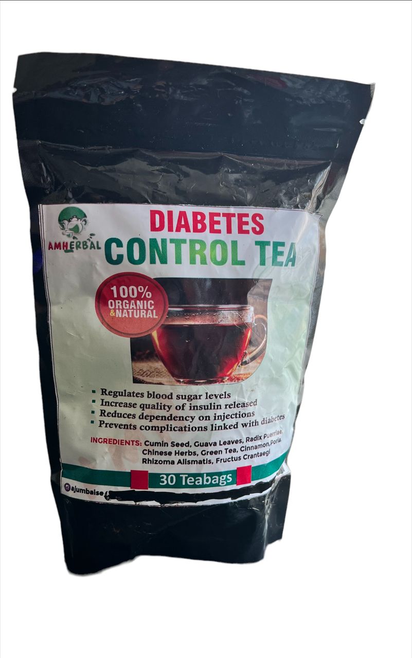 Diabetes Control Tea 100% Organic & Natural x30 Teabags - African ...