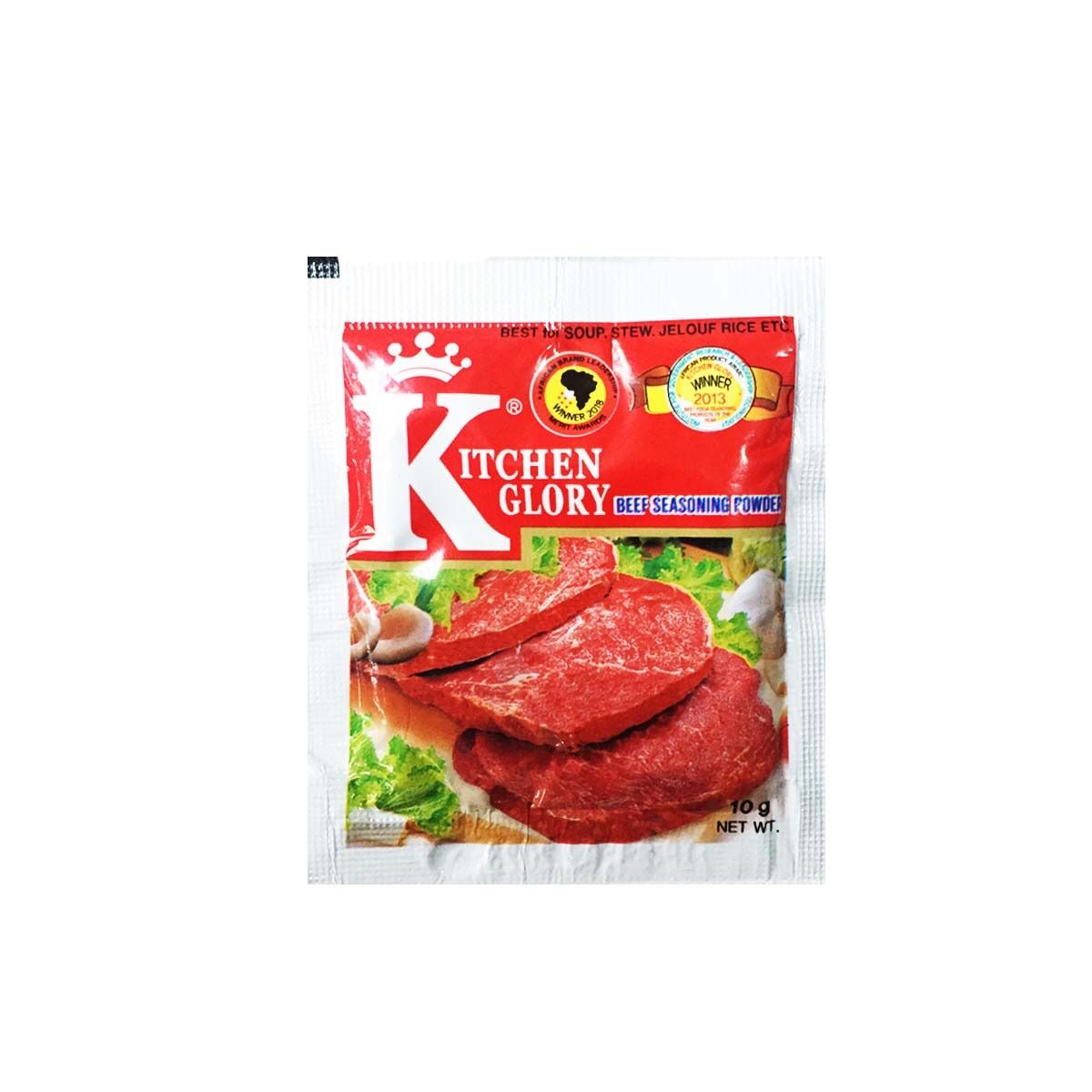Kitchen Glory Beef Seasoning x 10g - African Market Dubai