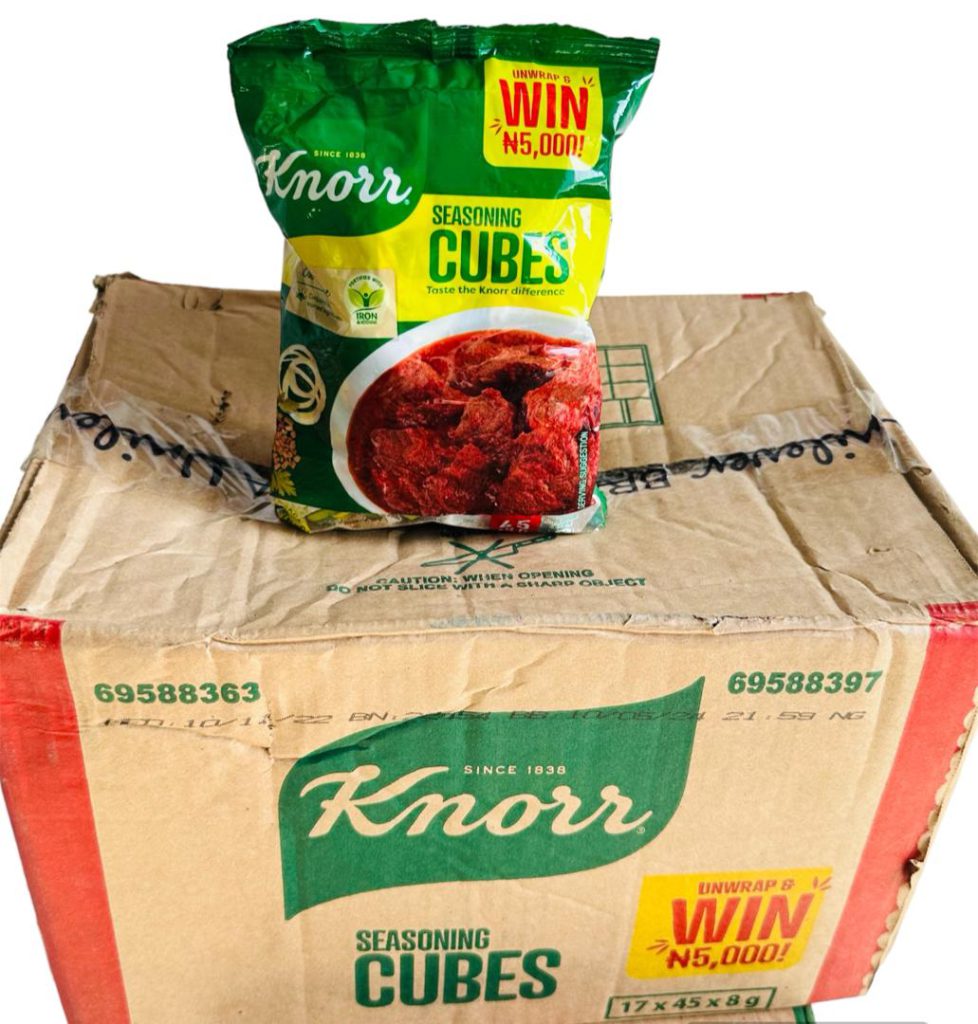 Knorr Maggi Seasoning Cubes x Carton - African Market Dubai